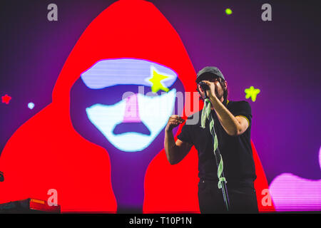 Bologna, Italy. 23rd Jan, 2019. Calcutta, pseudonym of Edoardo D'Erme ...