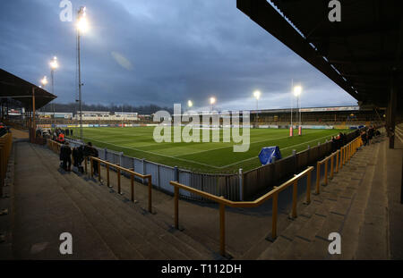 General view inside The Mend-A-Hose Jungle Stadium ahead of today's ...