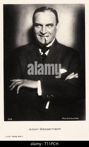 Promotional photography of Albert Bassermann Else Bassermann - Silent ...