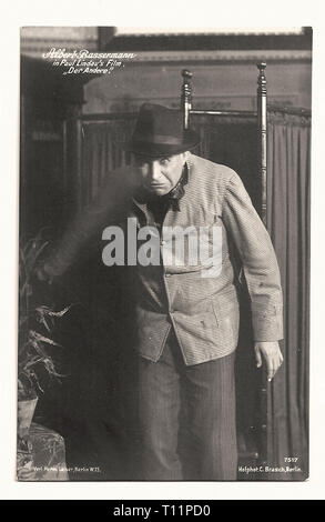 Promotional photography of Albert Bassermann Else Bassermann - Silent ...
