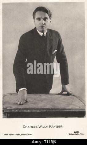 Portrait of Charles Willy Kaiser in Dämon der Welt (1919) - German ...