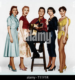 Jan Shepard, Dolores Hart, Elvis Presley, Caroline Jones, Liliane ...