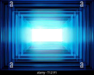 Futuristic Art Abstract with Digital Technology Theme Stock Photo - Alamy