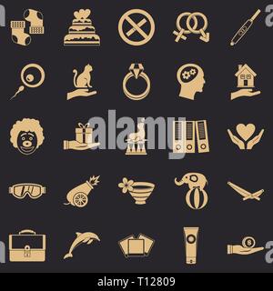 Rapture icons set, simple style Stock Vector Image & Art - Alamy