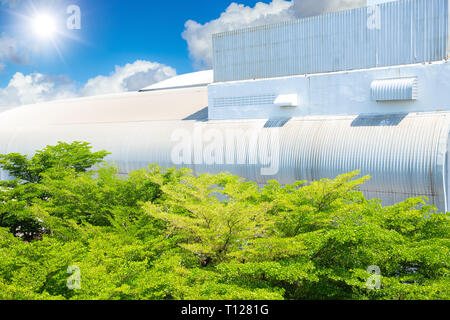 Sustainable green building and energy saving concept: house project ...