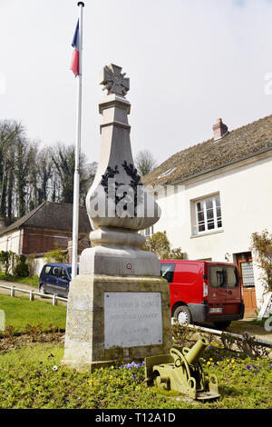 WW1 war memorial at Saint Jean Cap Ferrat, France, Europe Stock Photo ...