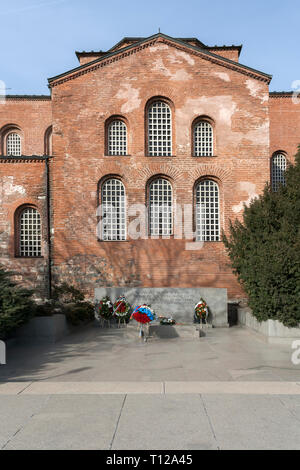 SOFIA, BULGARIA - MARCH 7, 2019: Amazing view of Cathedral Saint ...
