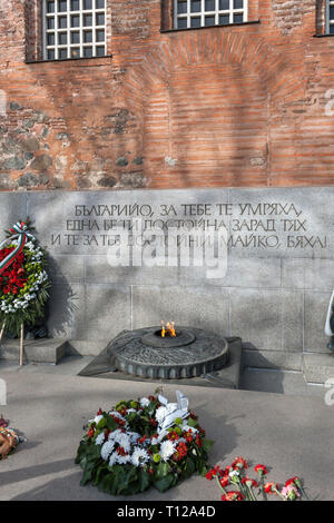 SOFIA, BULGARIA - MARCH 7, 2019: Amazing view of Cathedral Saint ...