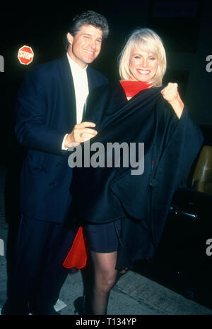 BEVERLY HILLS, CA - MARCH 3: Sportscaster Jim Lampley and wife Bree ...
