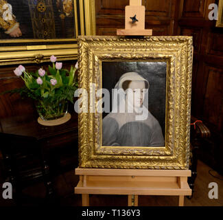Professor David Starkey at the unveiling of Mary Queen of Scots ...