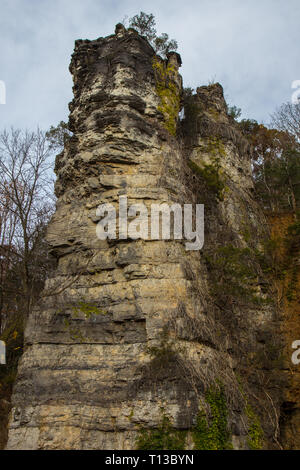 Natural Chimneys, Virginia Stock Photo - Alamy
