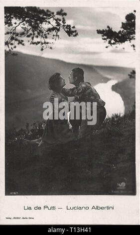 Promotional photography of Luciano Albertini - Silent movie era Stock ...
