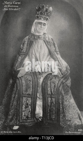 Portrait of Maria Carmi in Das Mirakel 001 - German wihelminian era ...