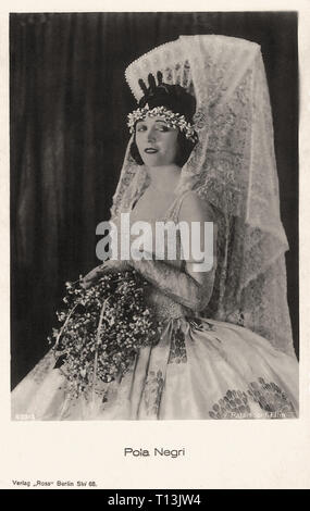 Promotional photography of Pola Negri in Madame Dubarry (1919) - Silent ...