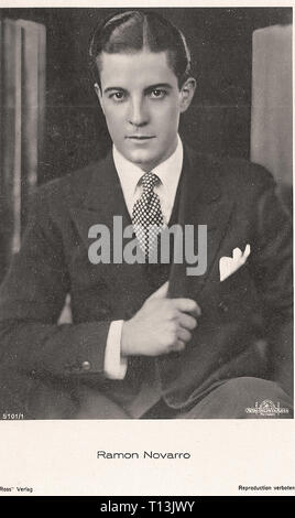 Promotional photography of Ramon Novarro - Silent movie era Stock Photo ...