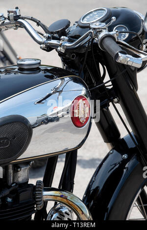 BSA motorcycle badge Stock Photo - Alamy