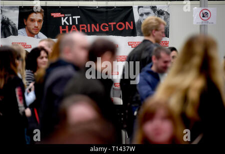 Christopher „Kit“ Catesby Harington in LONDON, ENGLAND - MARCH 10, 2022 ...