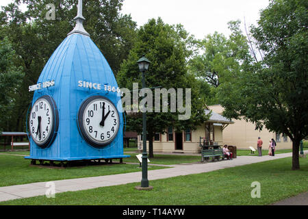 The Clock Tower at Carillon Historical Park, Museum in Dayton, Ohio ...