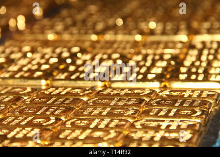 Gold is the most malleable of all metals. It can be drawn into a mono ...