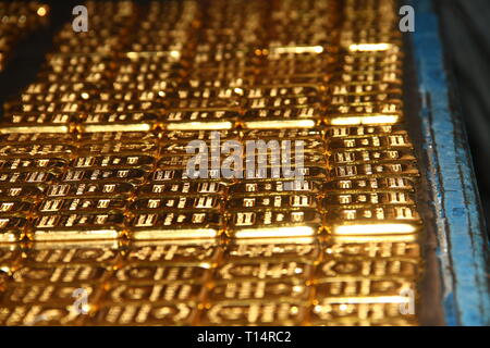 Gold is the most malleable of all metals. It can be drawn into a mono ...