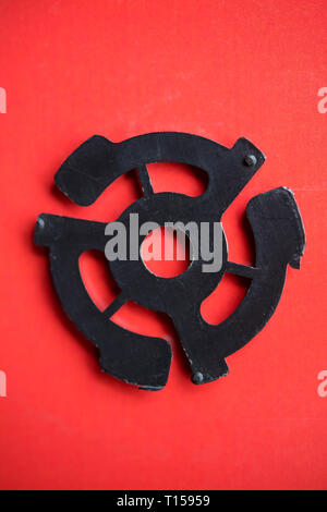 Old used vinyl record on a white background Stock Photo - Alamy