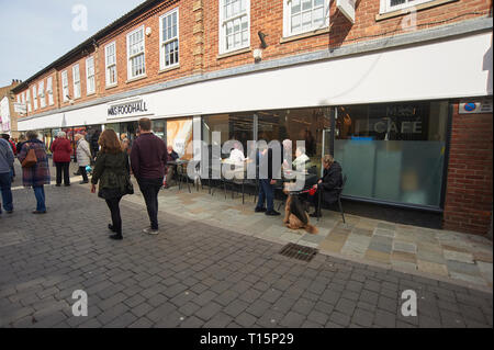 High street in Beverley town centre, East Yorkshire, UK Stock Photo - Alamy