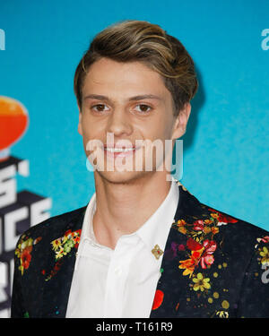 Jace Norman at Nickelodeon's 2019 Kids' Choice Awards held at Galen ...