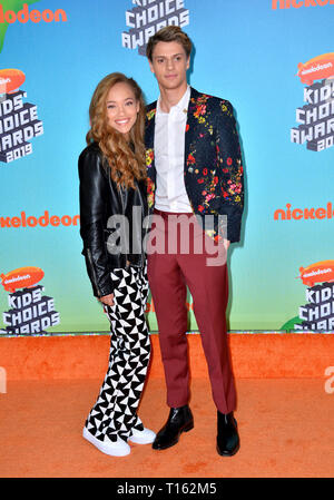Jace Norman at Nickelodeon's 2019 Kids' Choice Awards held at Galen ...