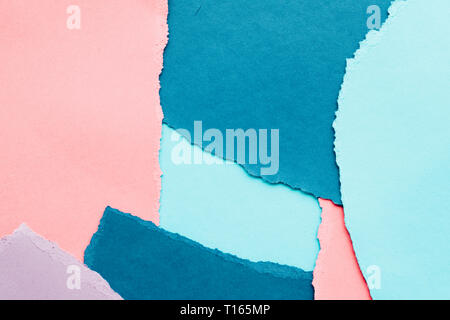 Torn paper texture as background. Always stay creative Stock Photo - Alamy