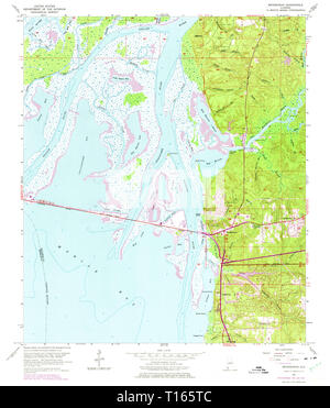 Bridgehead, Alabama, map 1953, 1:24000, United States of America by ...