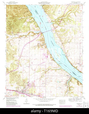 Cherokee, Alabama, map 1954, 1:24000, United States of America by ...
