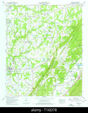 Crossville, Alabama, map 1975, 1:24000, United States of America by ...