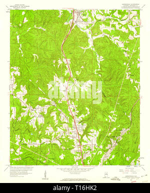 Gardendale, Alabama, map 1959, 1:24000, United States of America by ...