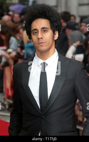 Muzz Khan attending the Me Before You European Film Premiere at Curzon ...