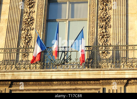 Balcony at The Louvre Museum in Paris, France Stock Photo - Alamy