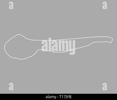 Map of Ameland Stock Photo - Alamy