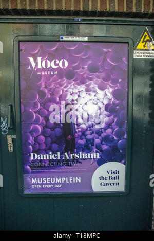 Billboard Moco Museum At Amsterdam The Netherlands 2-1-2023 Stock Photo - Alamy