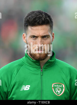 Republic of Ireland's Matt Doherty during a training session at the ...