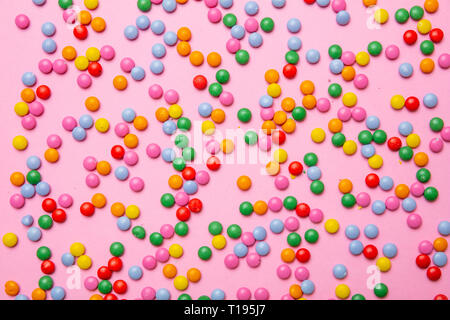 red pastry topping for easter on a pink background vertical photo Stock ...