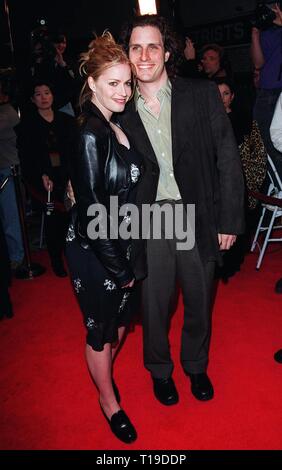 Elisabeth Shue and David Guggenheim Los Angeles Premiere of "Waiting ...