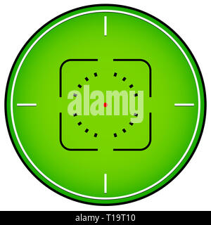 Crosshair, reticle graphics Stock Photo - Alamy