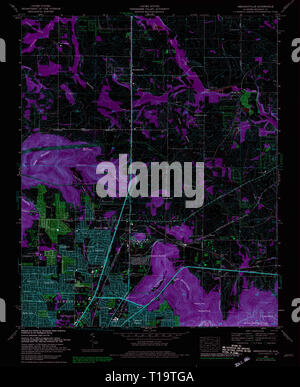 Meridianville, Alabama, map 1964, 1:24000, United States of America by ...