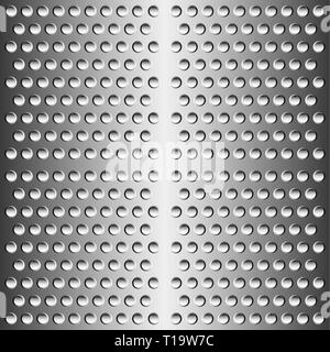 Metal with dimples, holes. Punched, perforated metal background ...