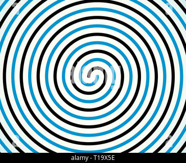 Black-blue duotone spiral element, background. Editable vector Stock ...