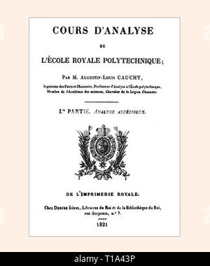 Augustin Cauchy, French Mathematician Stock Photo - Alamy