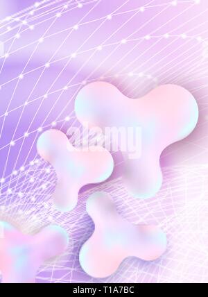 Abstract blur fluid shapes, polygonal triangle lines geometric pattern ...