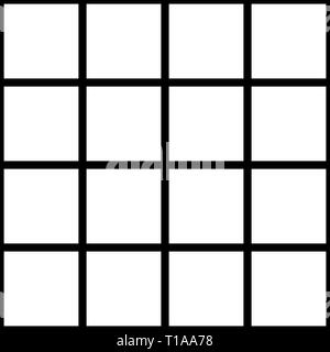 Series of abstract seamless patterns with squares. Vector Stock Photo ...