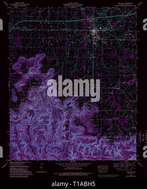 Moulton, Alabama, map 1960, 1:24000, United States of America by ...