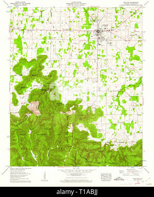 Moulton, Alabama, map 1960, 1:24000, United States of America by ...