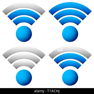 Signal graphics for wireless technology, transmitting concepts Stock ...